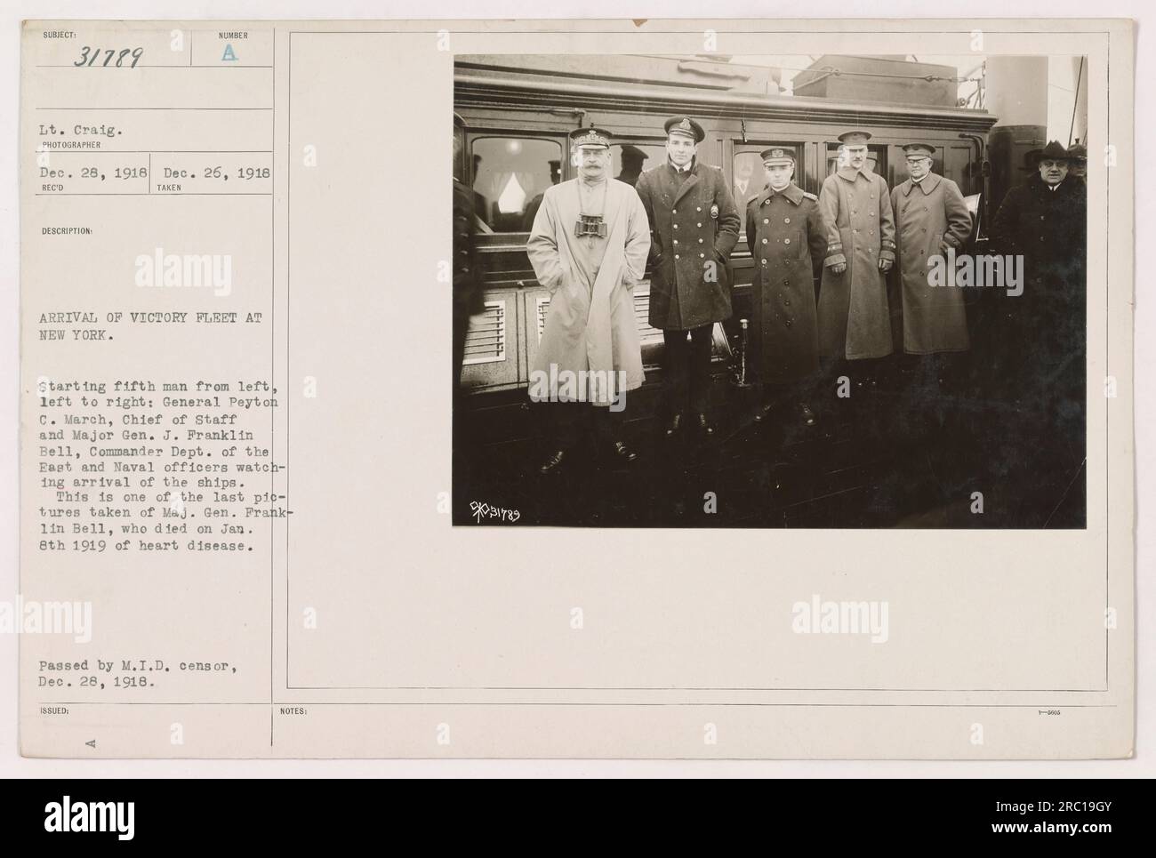 Maj gen franklin bell hi-res stock photography and images - Alamy