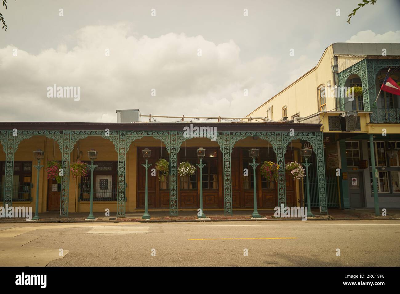 A photo of the Seville Quarter, a historic entertainment district in ...