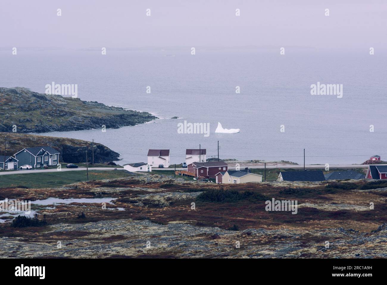 An iceberg offshore of Fogo Island Stock Photo - Alamy