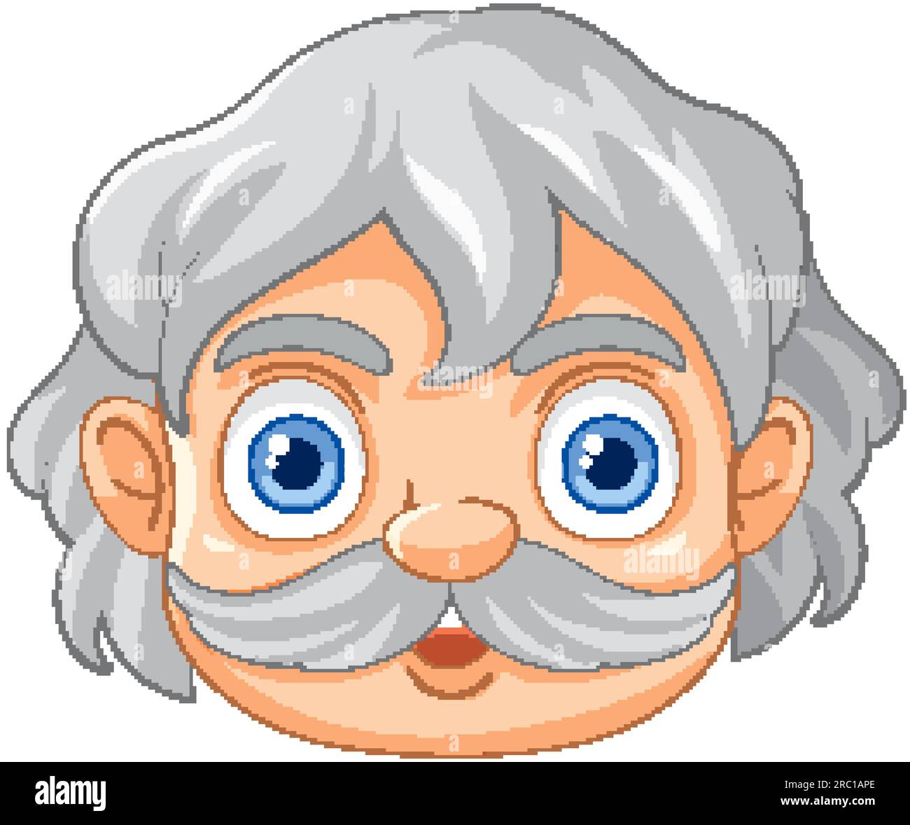 Old man face cartoon illustration Stock Vector Image & Art - Alamy
