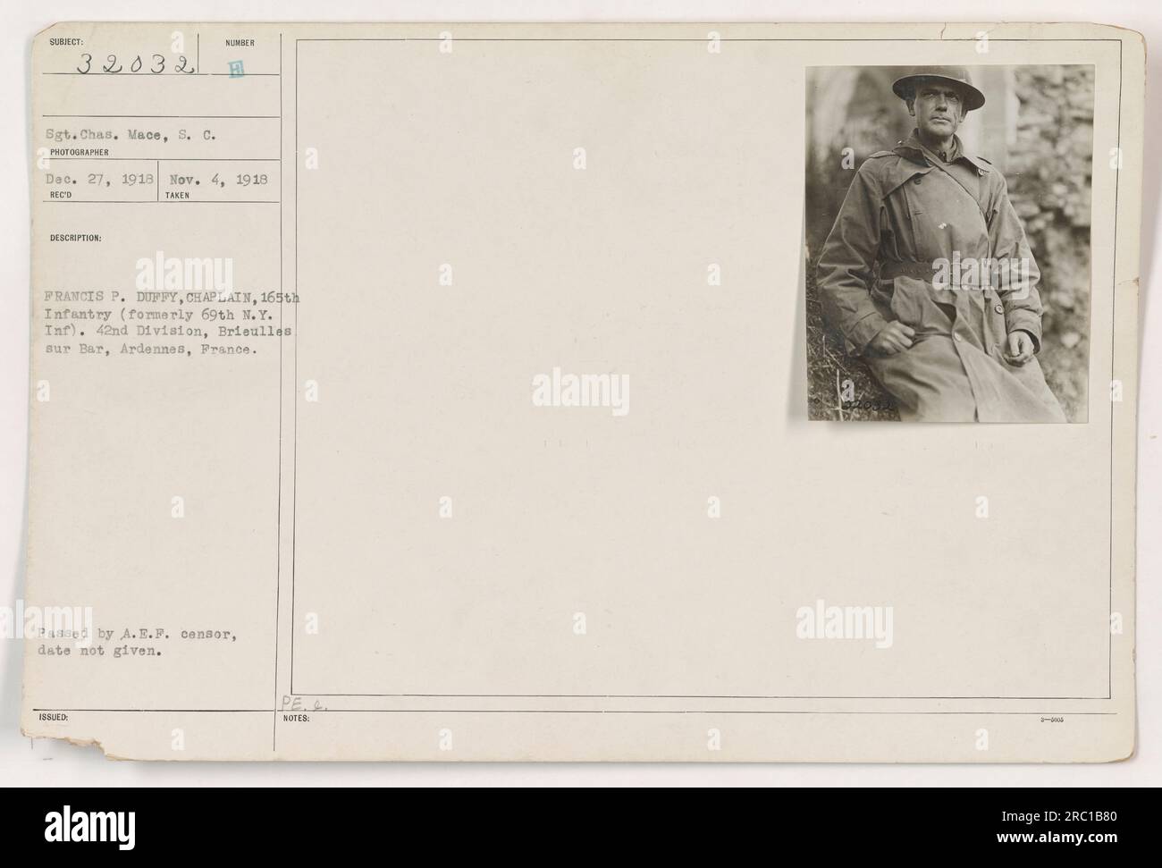 165th infantry in world war one hi-res stock photography and images - Alamy