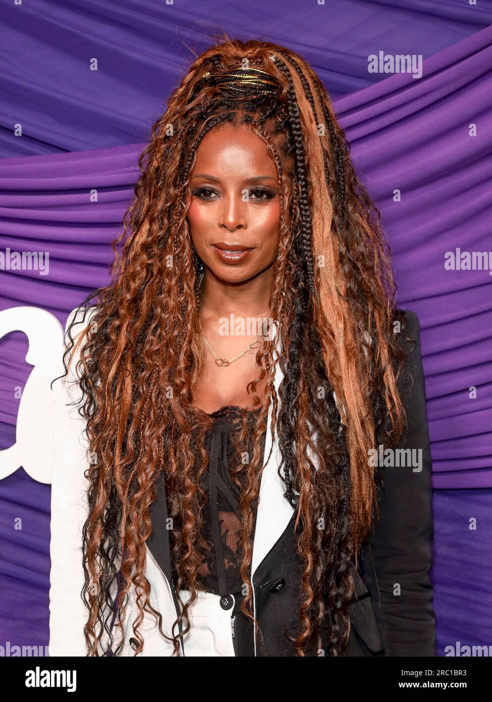 Actor Tasha Smith attends the premiere of "Survival of the Thickest" at ...