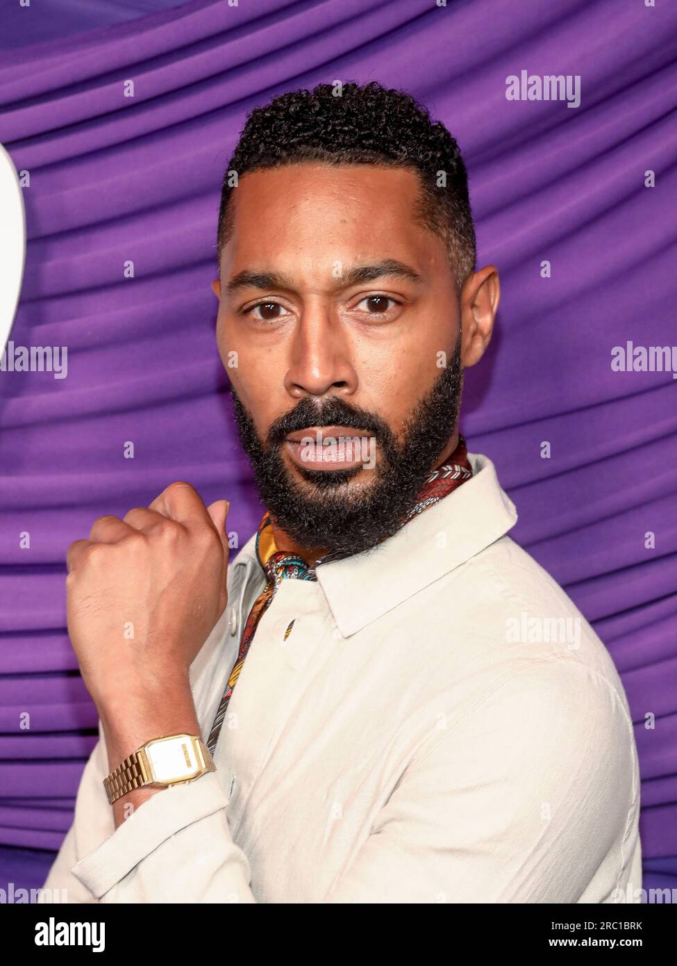 Actor Tone Bell attends the premiere of "Survival of the Thickest" at ...