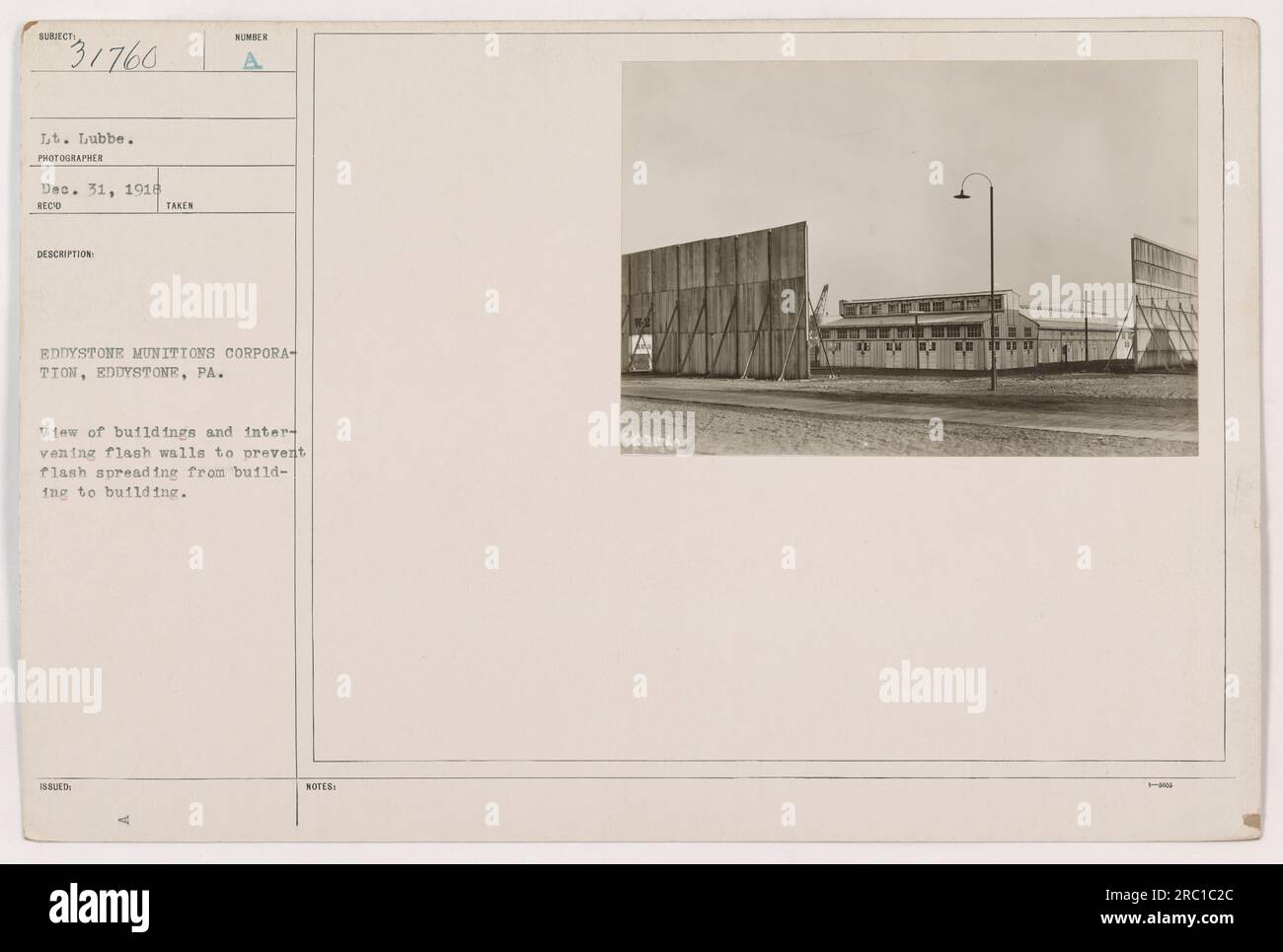 Lt. Lubbe stands in front of buildings and flash walls at the Eddystone ...