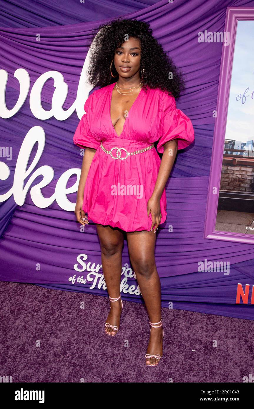 Actor Princess Adenike attends the premiere of "Survival of the ...