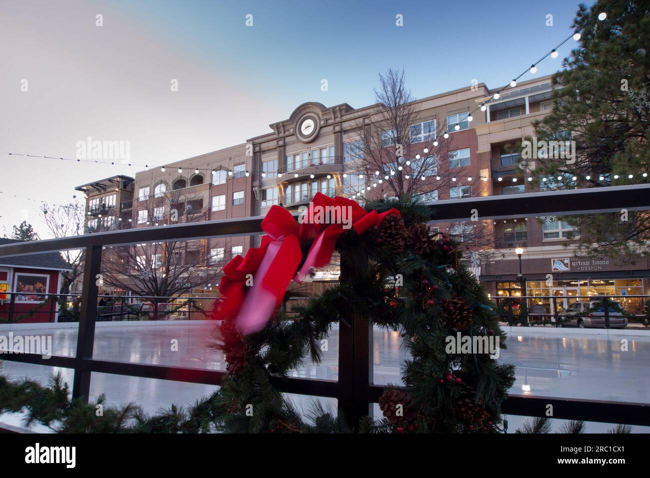 Denver colorado ice skating hi-res stock photography and images - Alamy