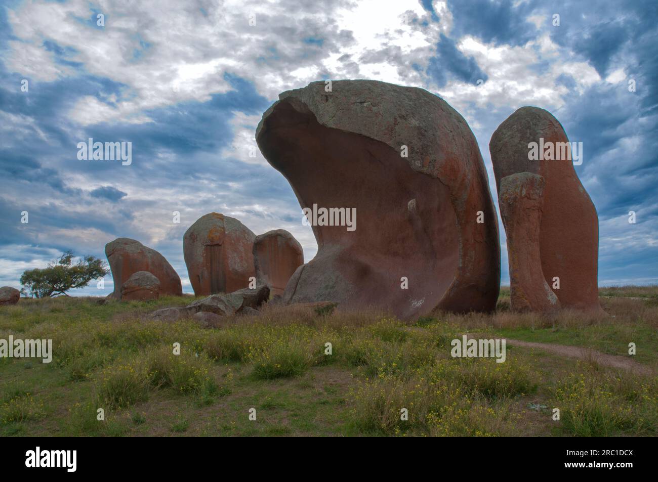 Inselbergs, a particular geological formation know as Murphy's ...