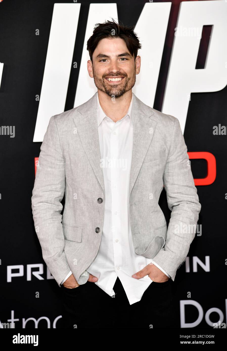 Jared Haibon attends the premiere of "Mission: Impossible - Dead ...