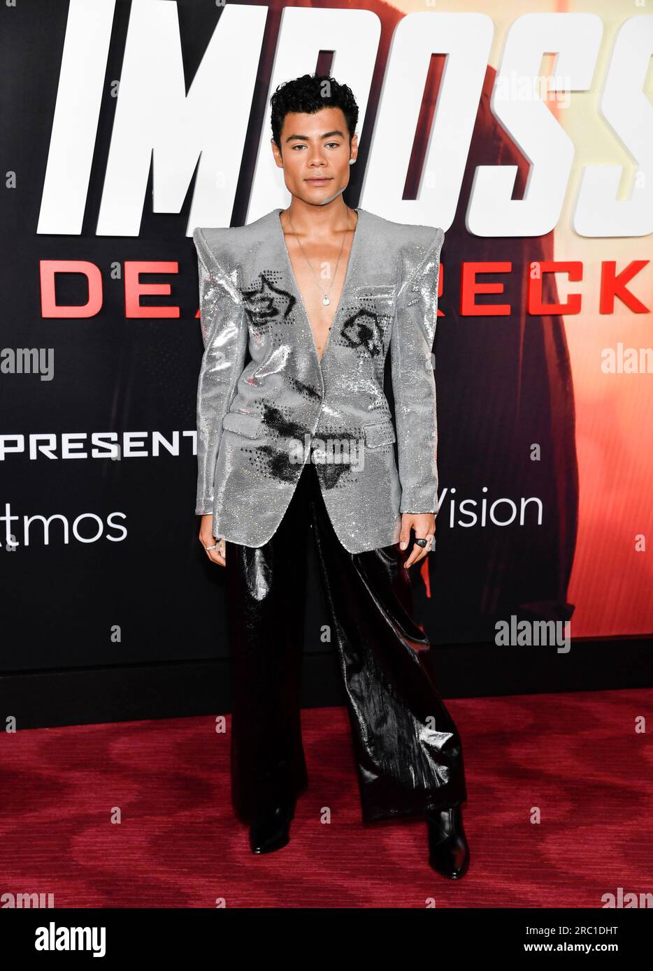 Rami Aly-zein attends the premiere of "Mission: Impossible - Dead Reckoning Part One" at Rose ...