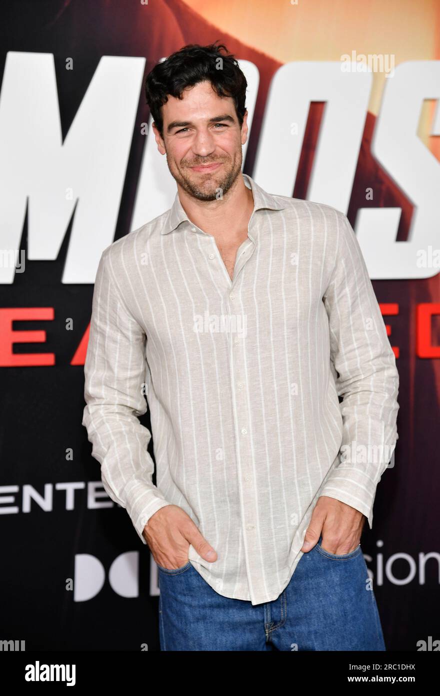 Joe Amabile attends the premiere of "Mission: Impossible - Dead ...
