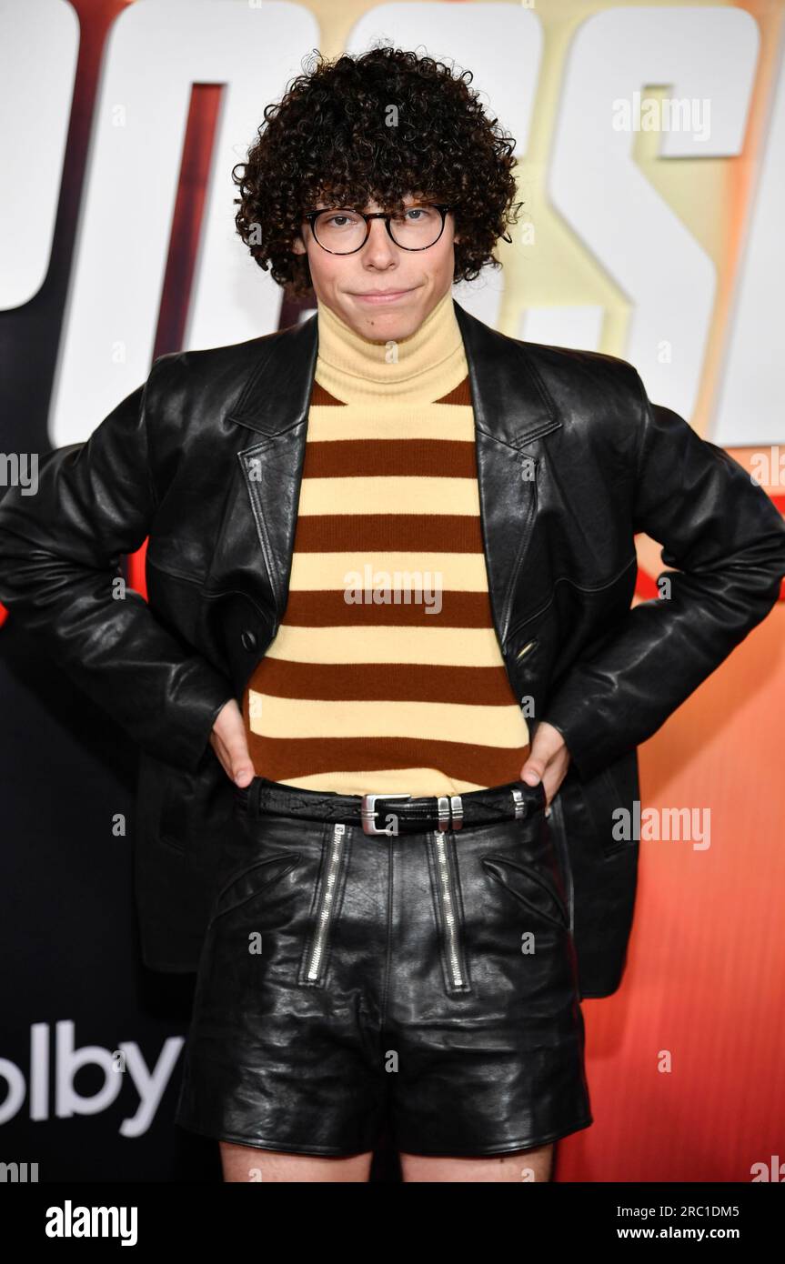 Reece Feldman attends the premiere of "Mission: Impossible - Dead ...