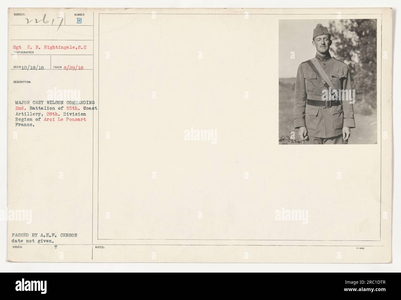 Major cary wilson hi-res stock photography and images - Alamy