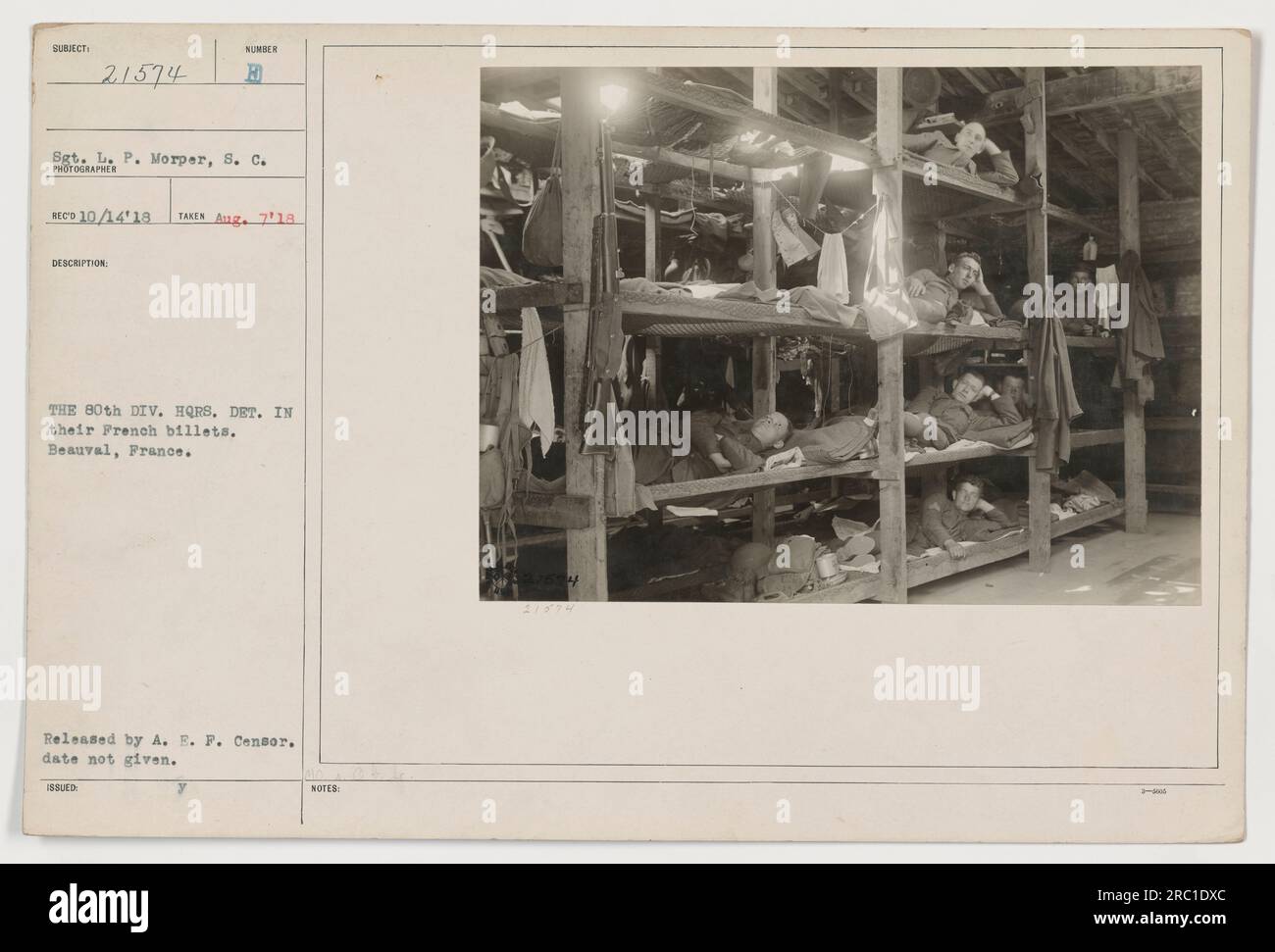 80th division headquarters hi-res stock photography and images - Alamy