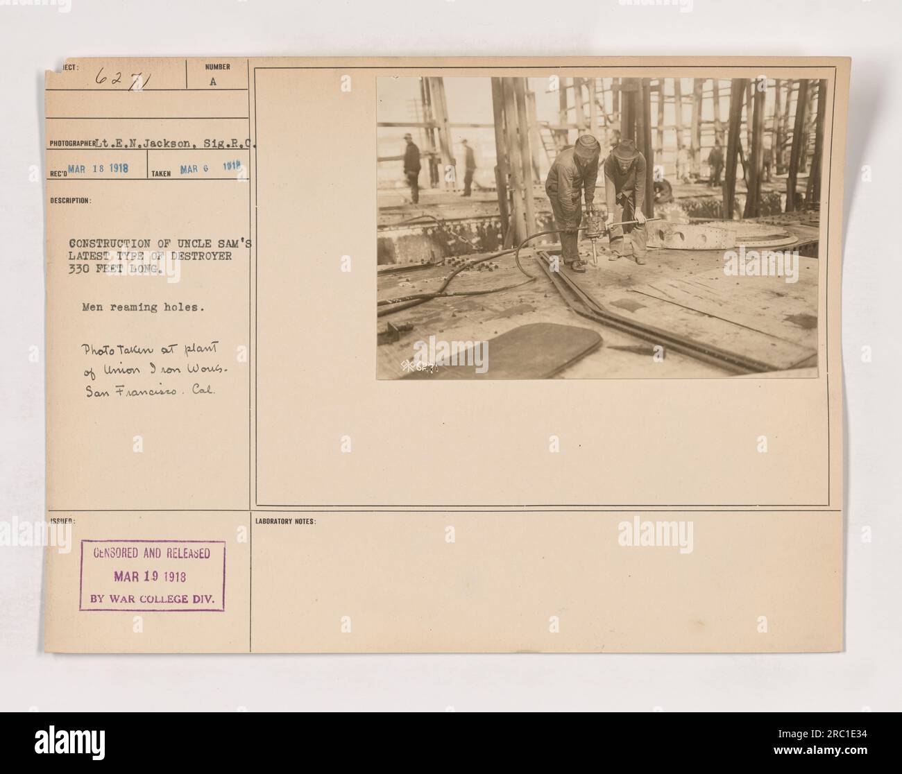 Union iron works shipyard hi-res stock photography and images - Alamy