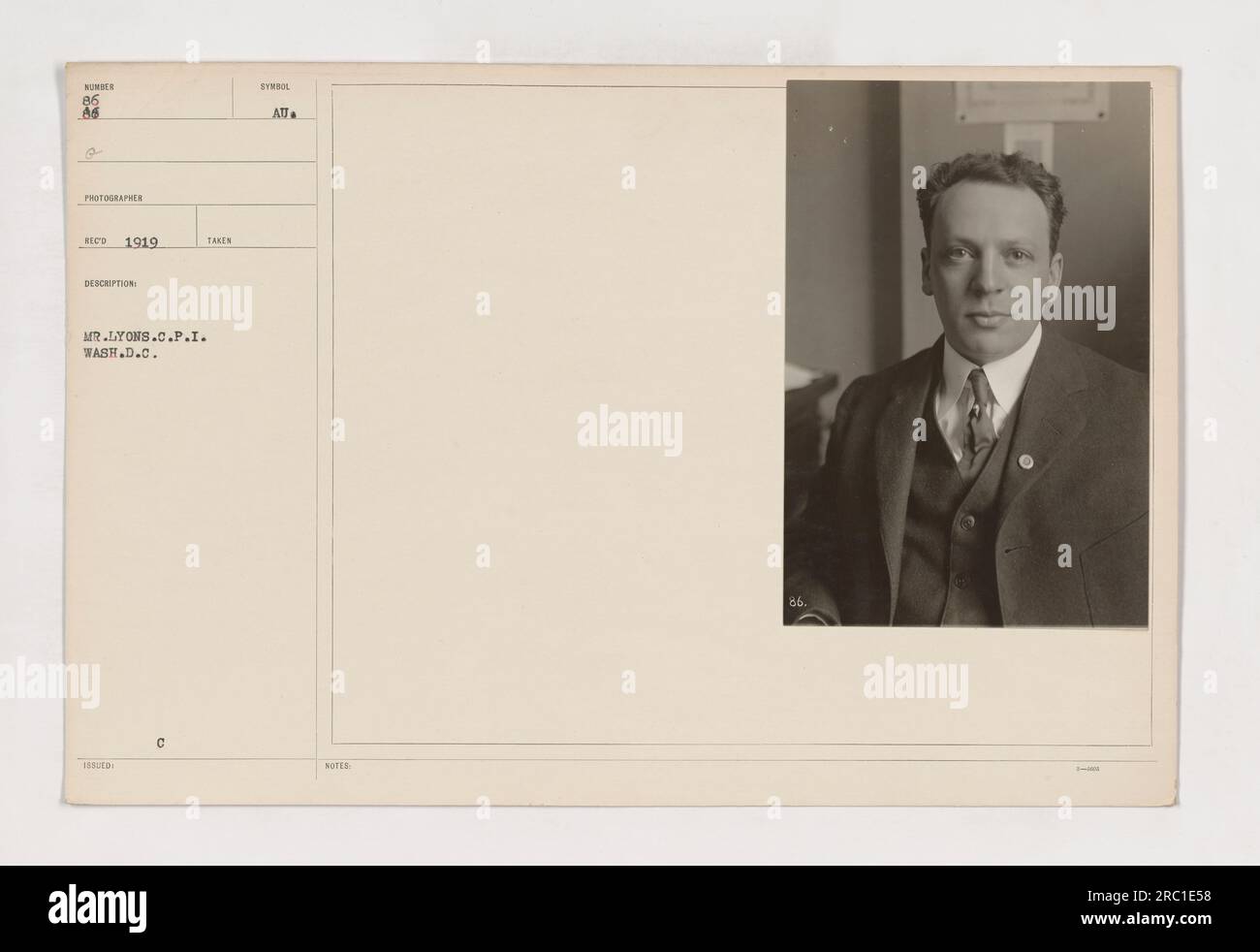 Mr lyons hi-res stock photography and images - Alamy