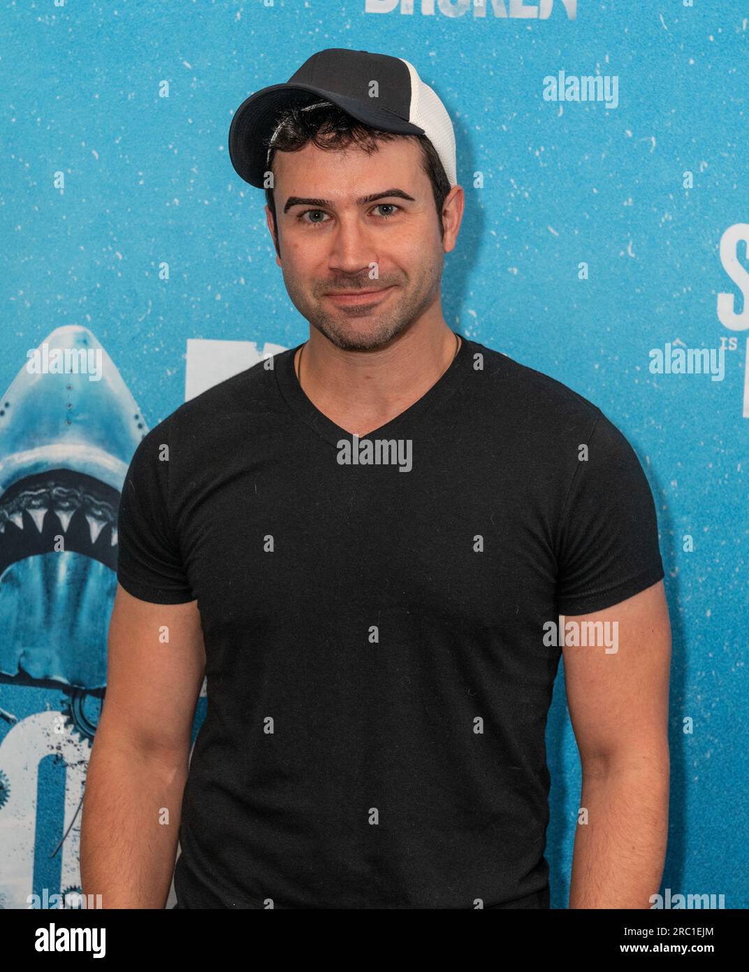 Stephen Dexter attends photocall for upcoming play The Shark is Broken ...