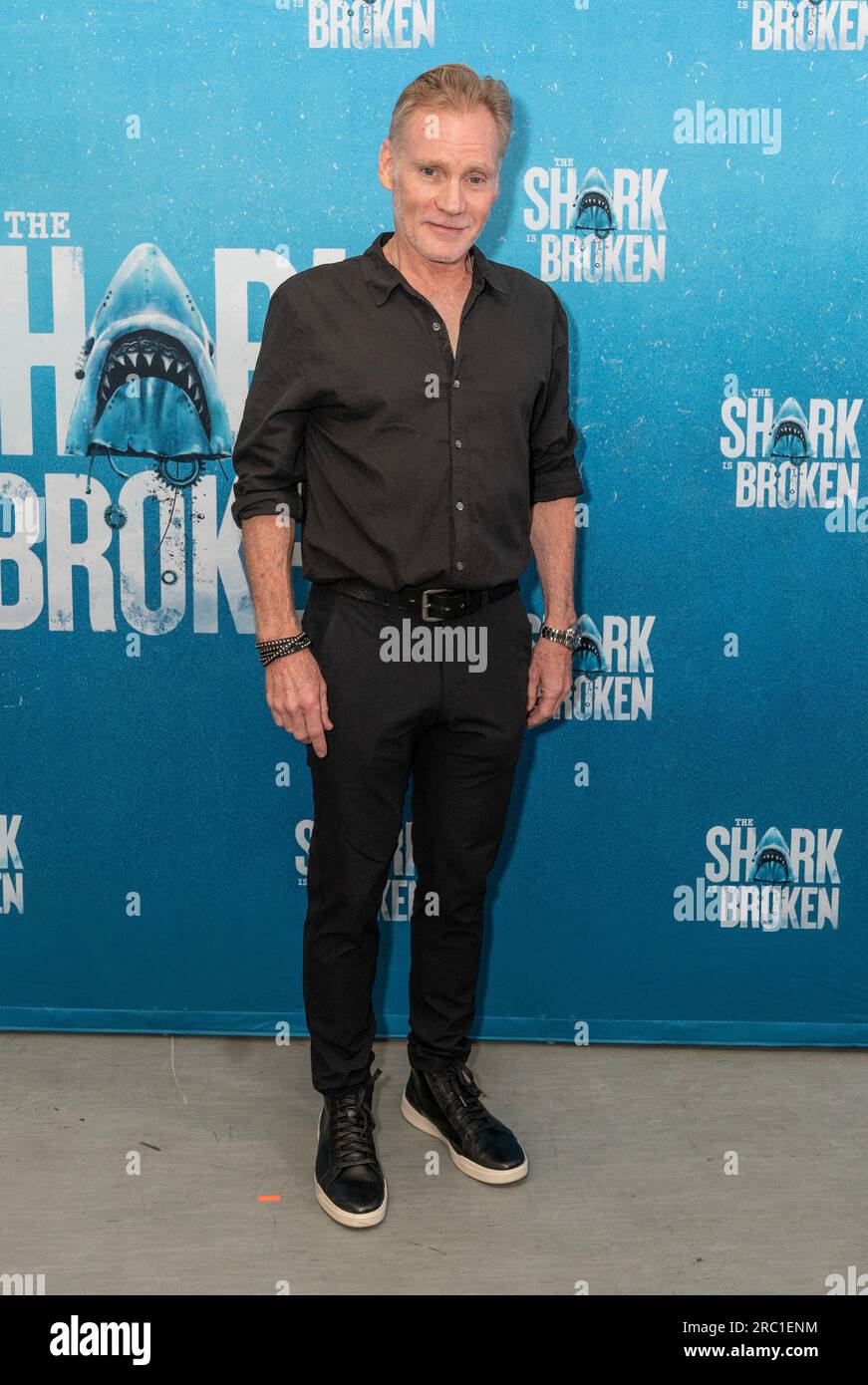 Peter Bradbury attends photocall for upcoming play The Shark is Broken at Roundabout Rehearsal ...