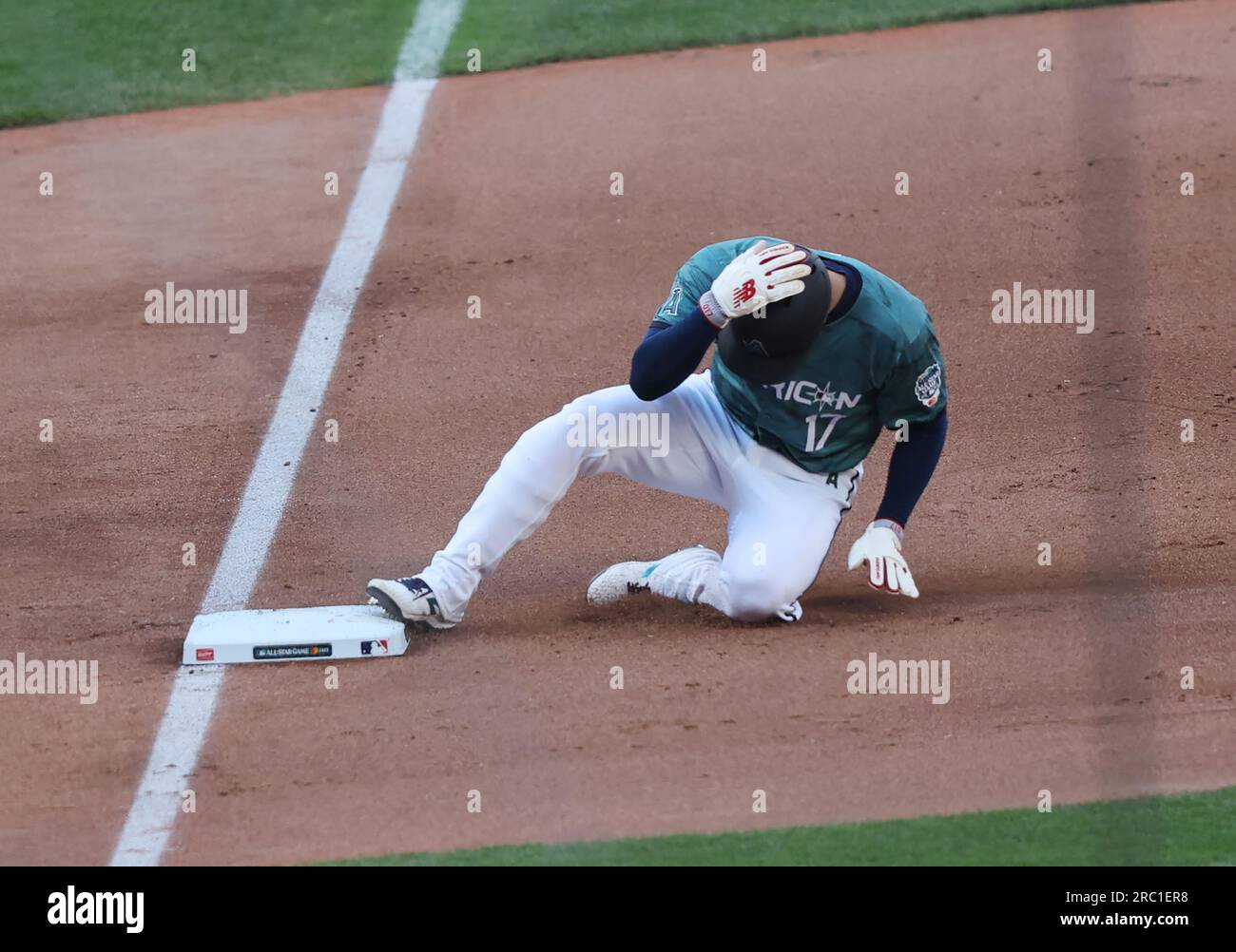 Seattle, United States. 11th July, 2023. Los Angeles Angles pitcher ...