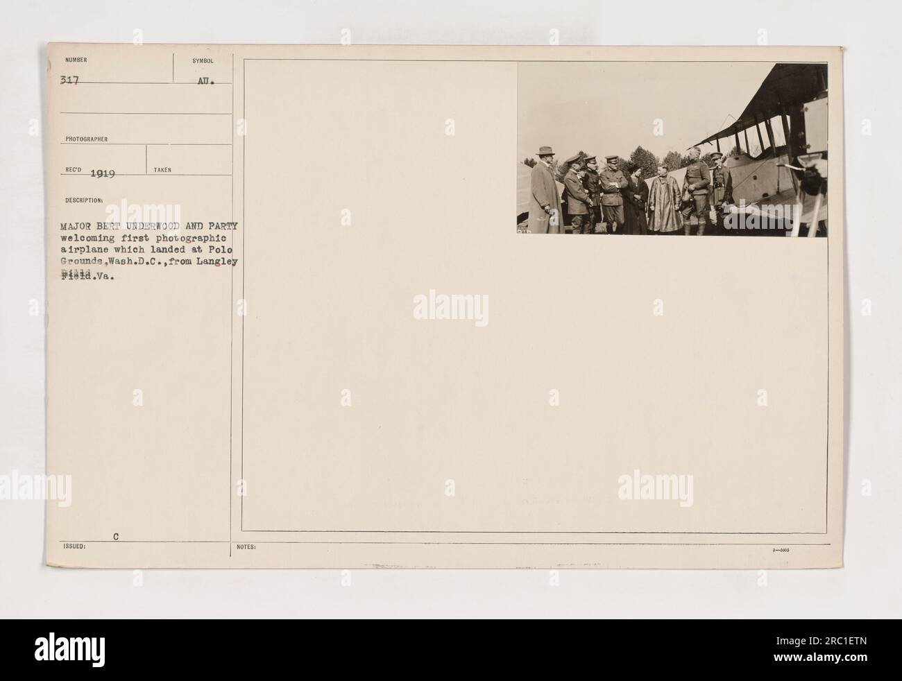 Major Bert Underwood and his team are being pictured welcoming the ...