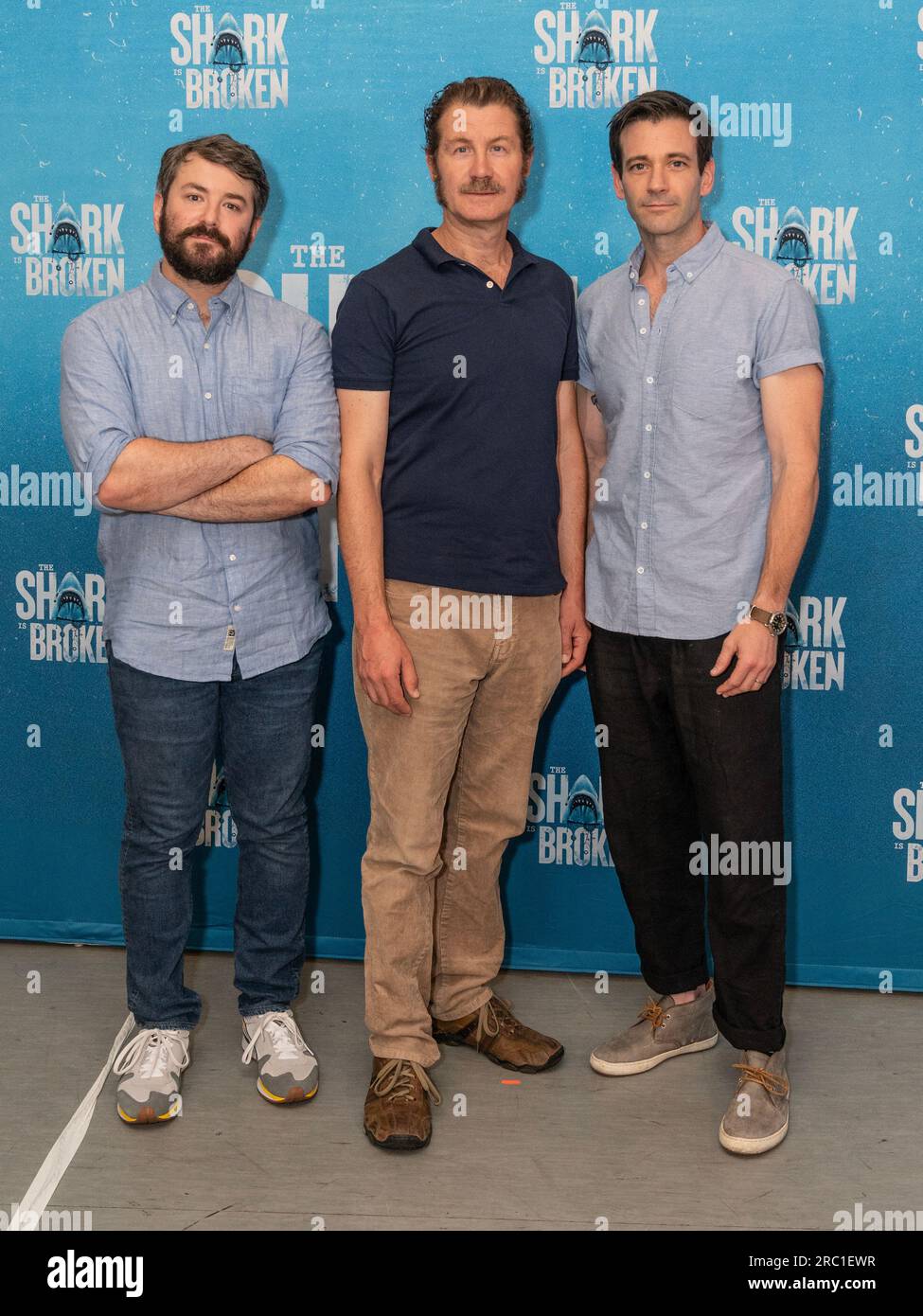 Alex Brightman, Ian Shaw, Colin Donnell attend photocall for upcoming ...