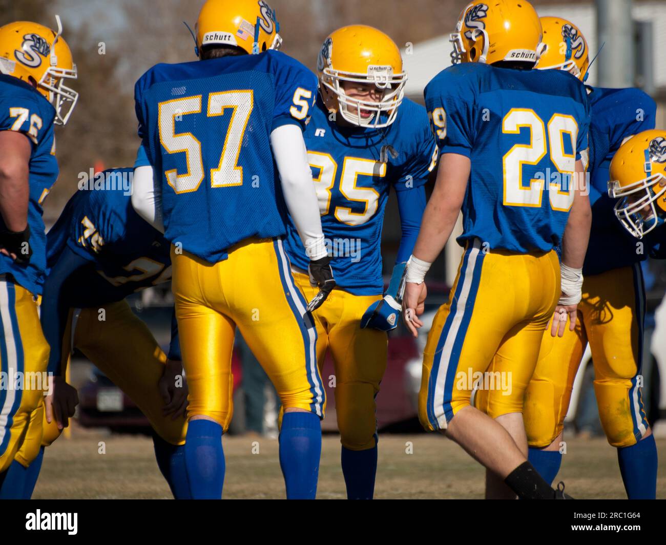 High School Football Stock Photo - Alamy