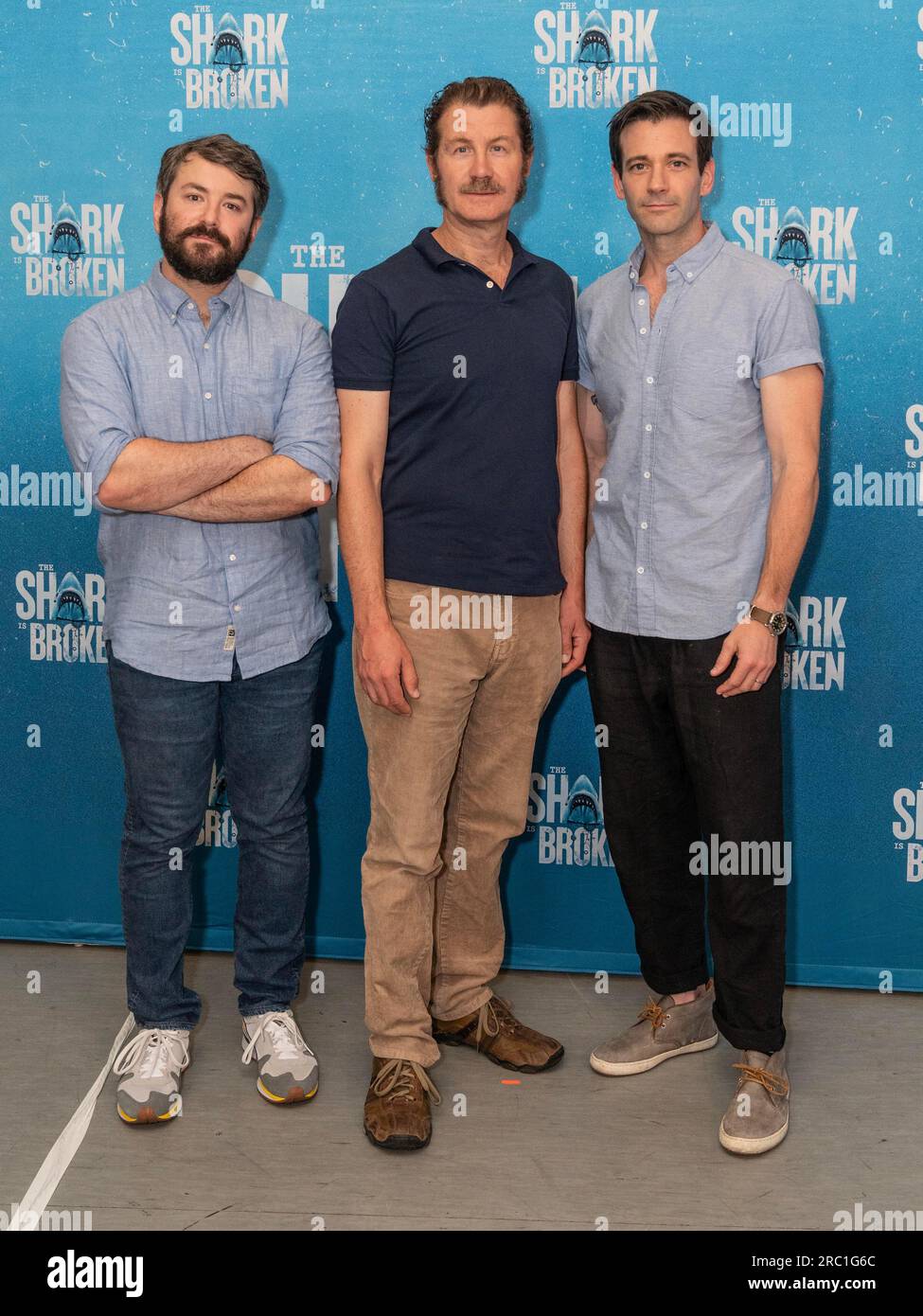 Bronx, New York, USA. 11th July, 2023. Alex Brightman, Ian Shaw, Colin ...