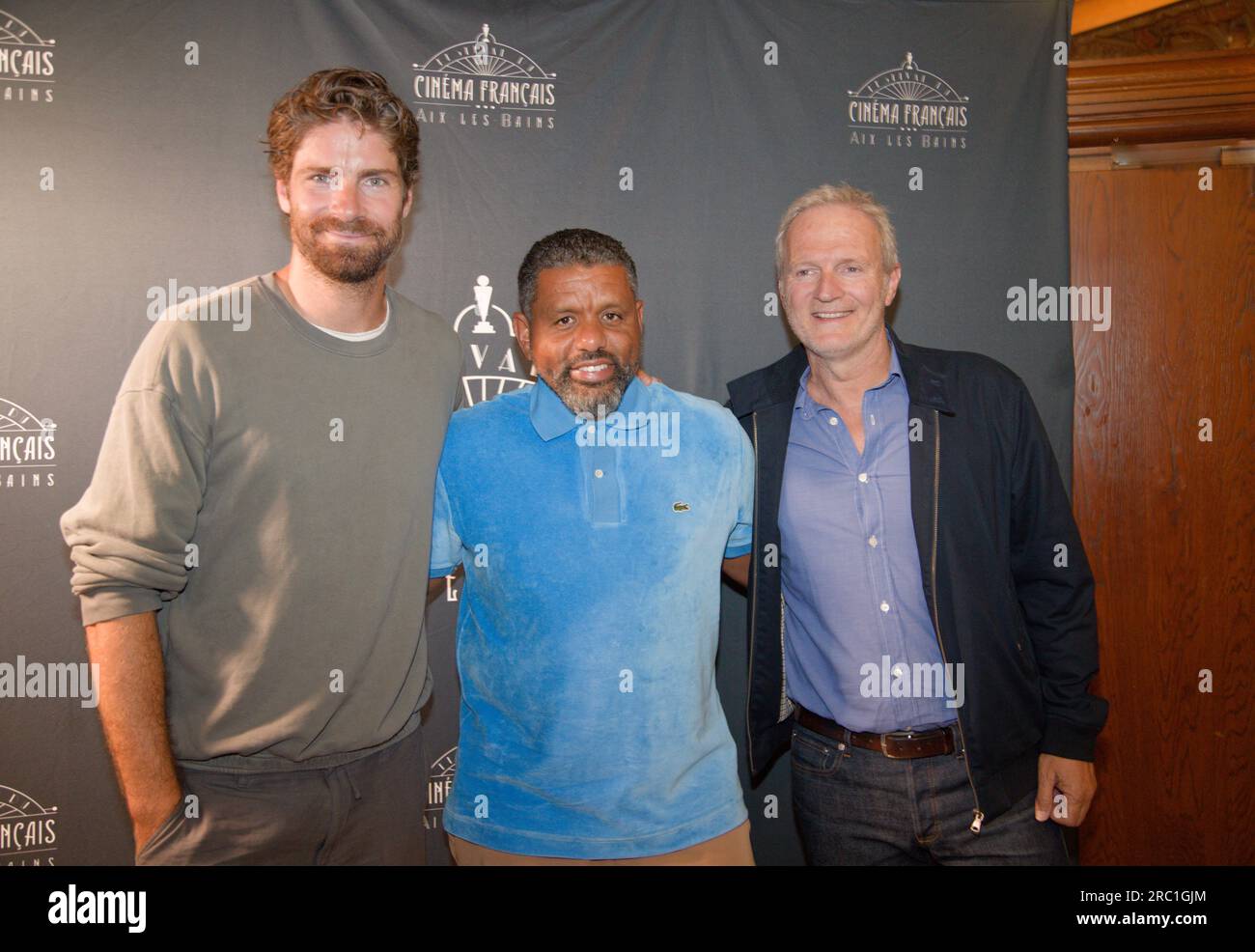 Aix-Les-Bains, 2023.9th June, 2023. Tom Leeb, Youssef Hadji, Philippe ...