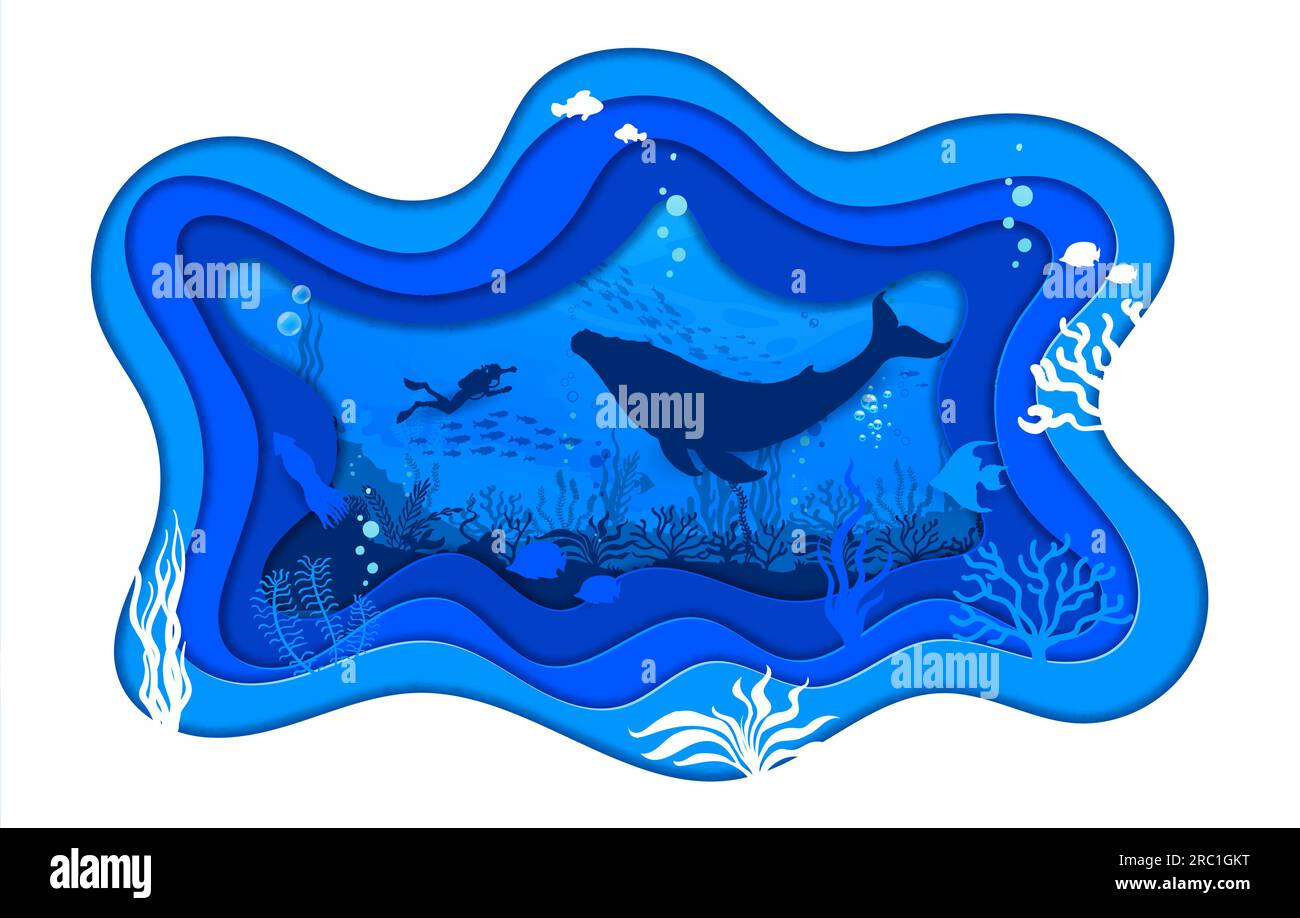 Mysterious underwater world Cut Out Stock Images & Pictures - Alamy