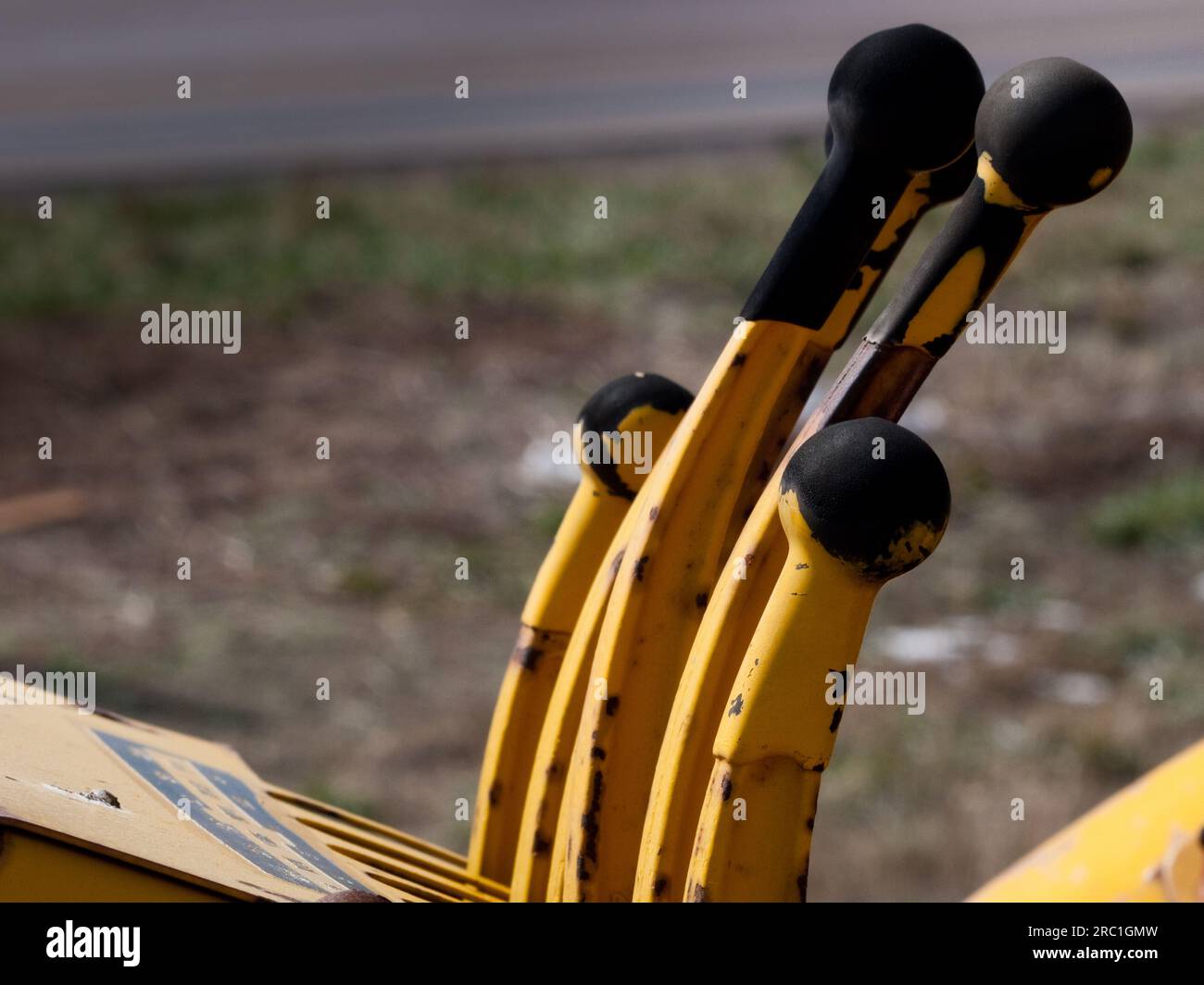 Excavator levers hi-res stock photography and images - Alamy