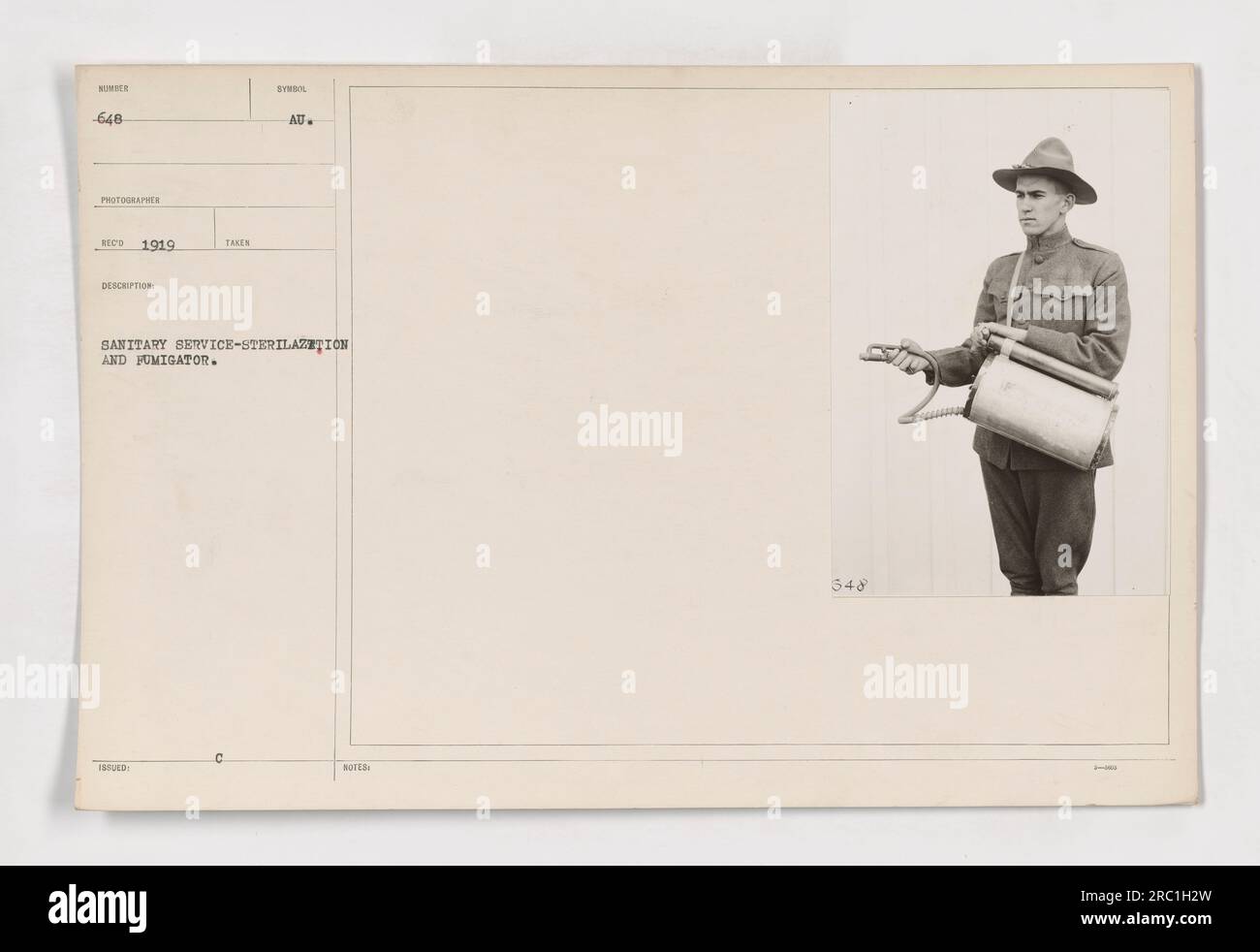 Sterilization during world war 1 hi-res stock photography and images ...