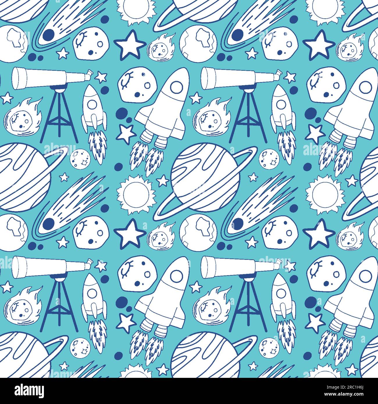 Astronomy Objects and Icons Vector Set illustration Stock Vector Image ...