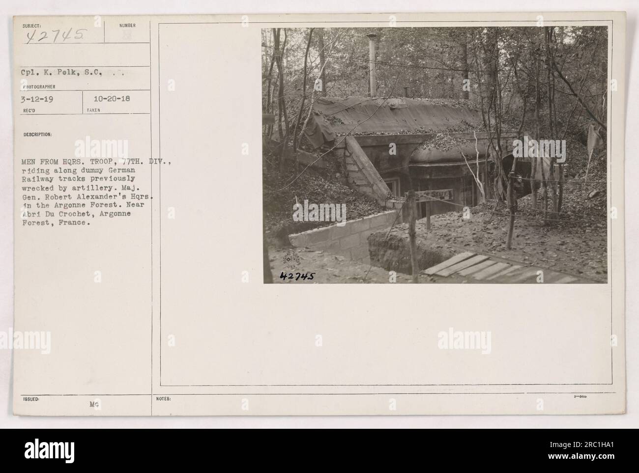 Maj gen robert alexanders hqrs hi-res stock photography and images - Alamy