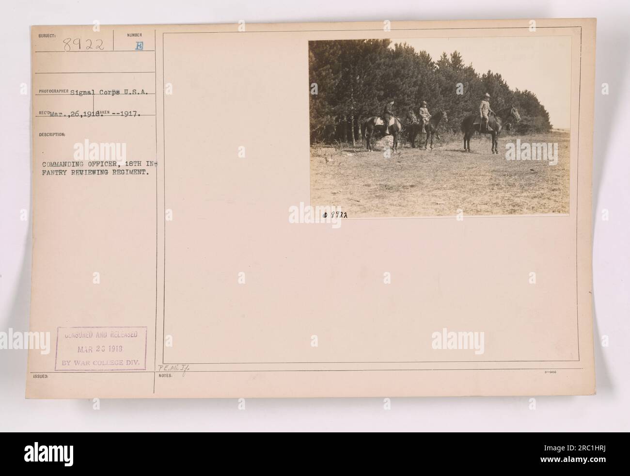 18th infantry regiment hi-res stock photography and images - Alamy