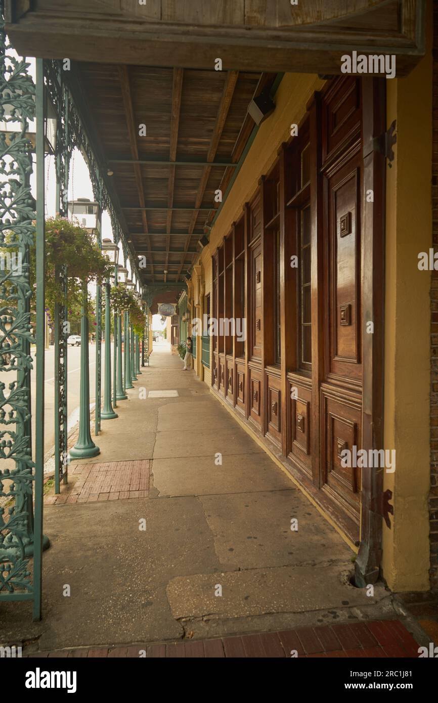 A photo of the Seville Quarter, a historic entertainment district in ...
