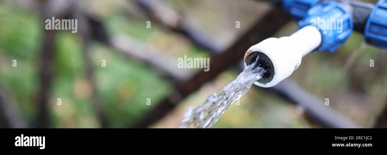 Water pipe system in agriculture Stock Photo - Alamy