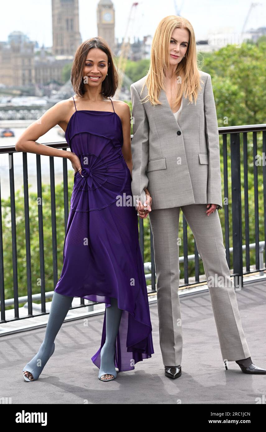 Nicole kidman and zoe saldana hi-res stock photography and images - Alamy