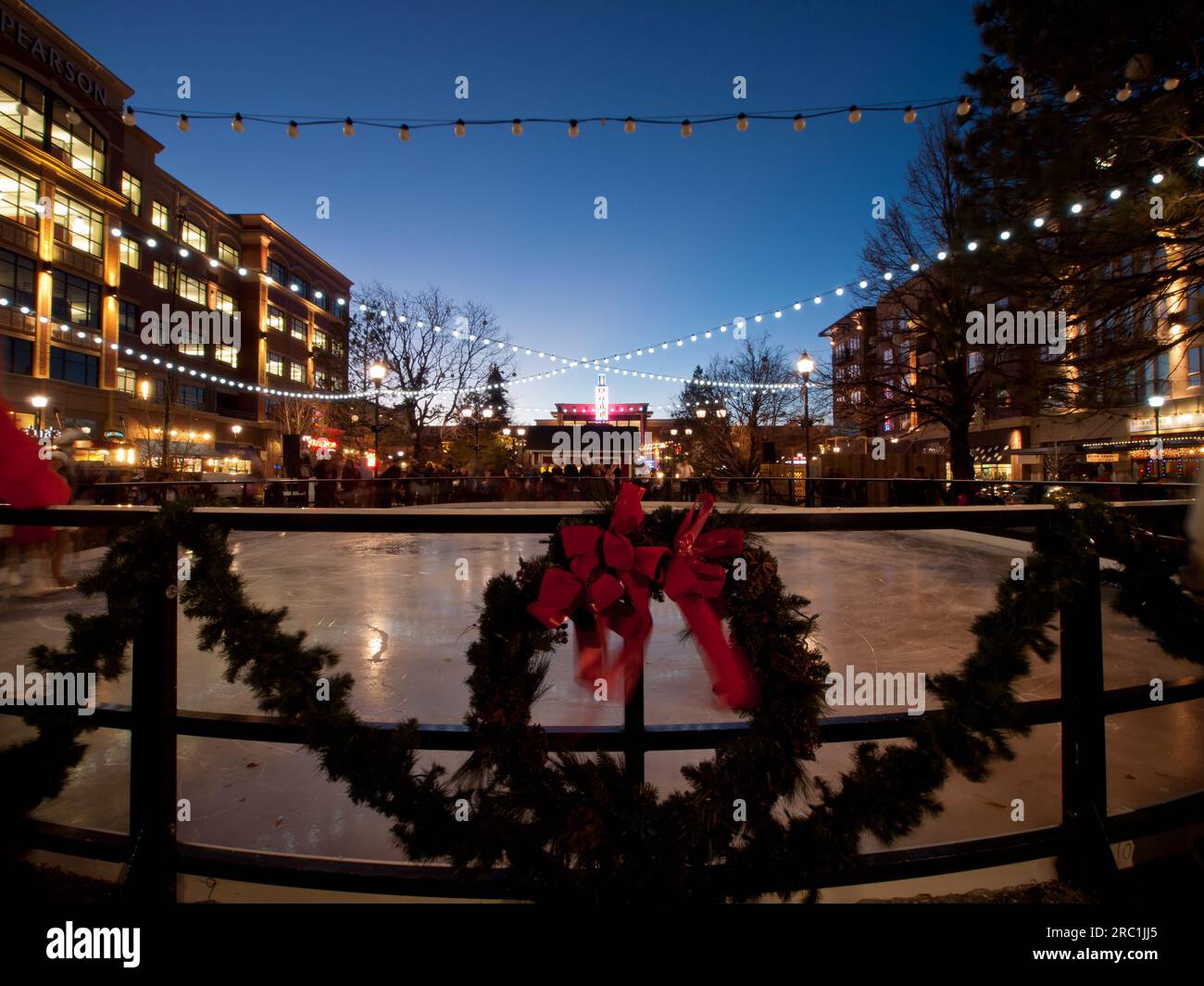 Denver colorado ice skating hi-res stock photography and images - Alamy