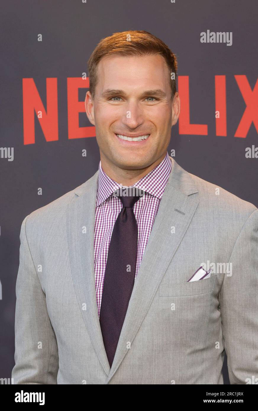 Los Angeles, Ca. 11th July, 2023. Kirk Cousins at the LA Premiere of ...