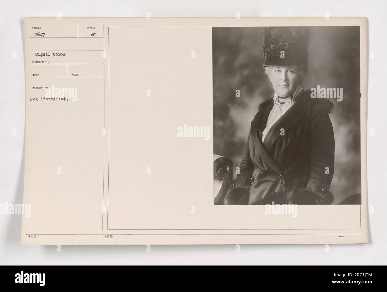 A photograph from the Signal Corps collection, ID number 111-SC-2647 ...