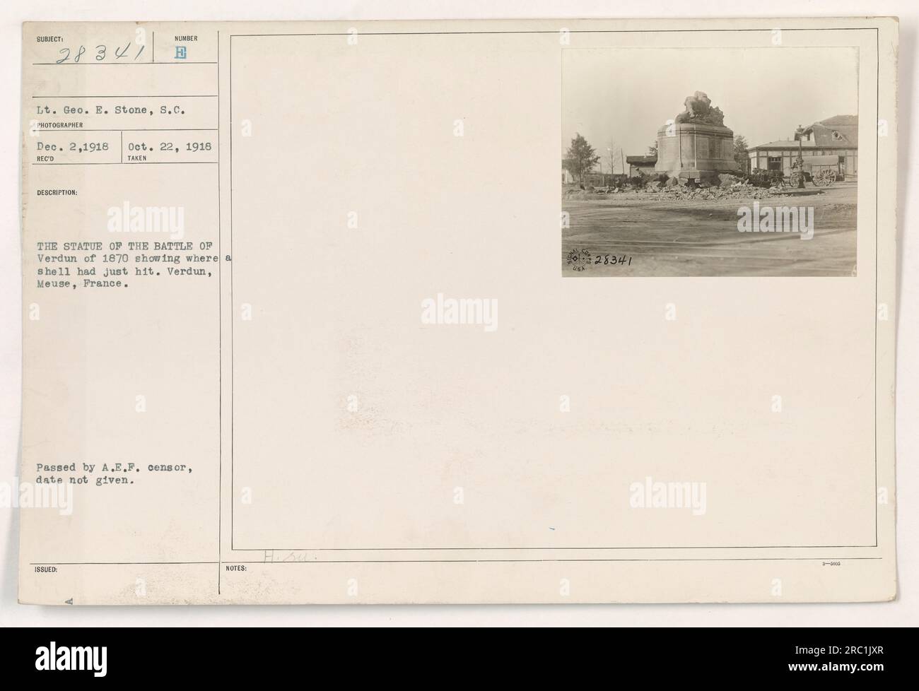 "Image of the Statue of the Battle of Verdun of 1870 in Verdun, Meuse ...