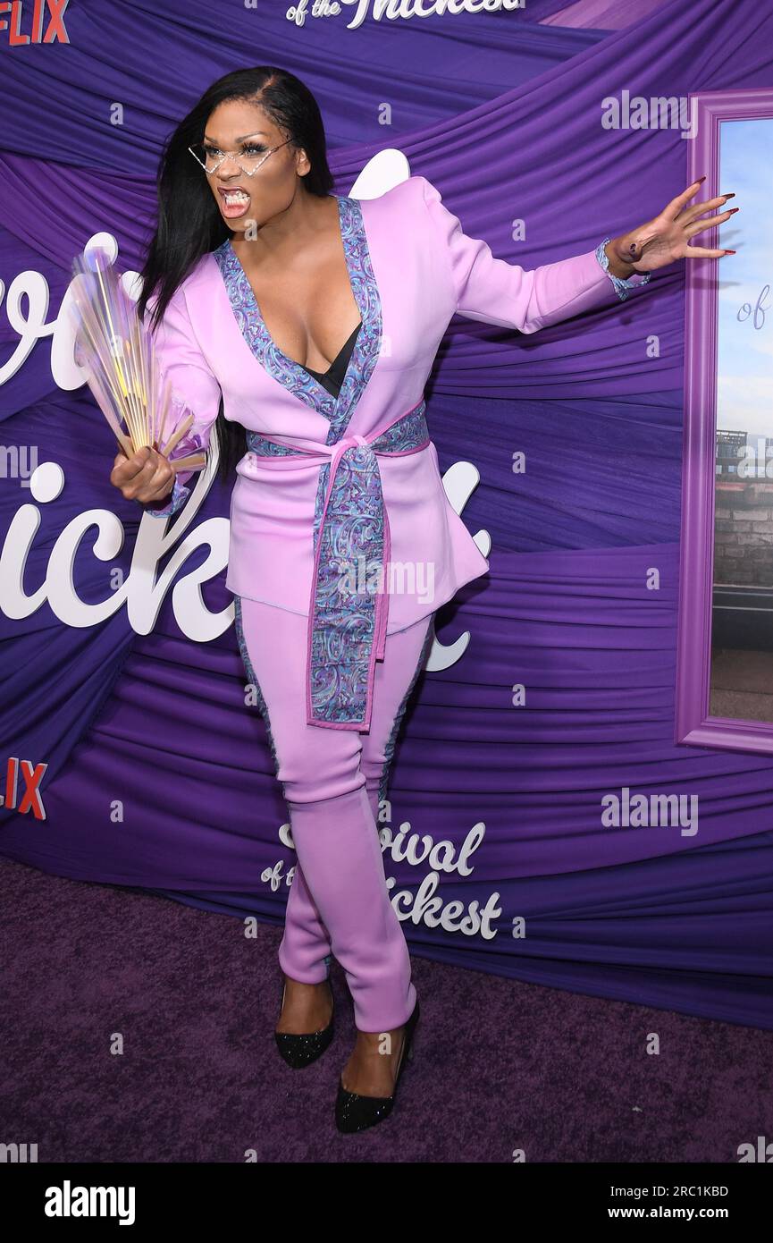 New York, USA. 11th July, 2023. Miss Peppermint attends Netflix's ...