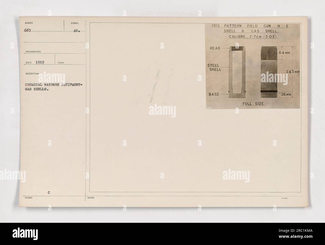 This image shows chemical warfare equipment from the Chemical Warfare ...