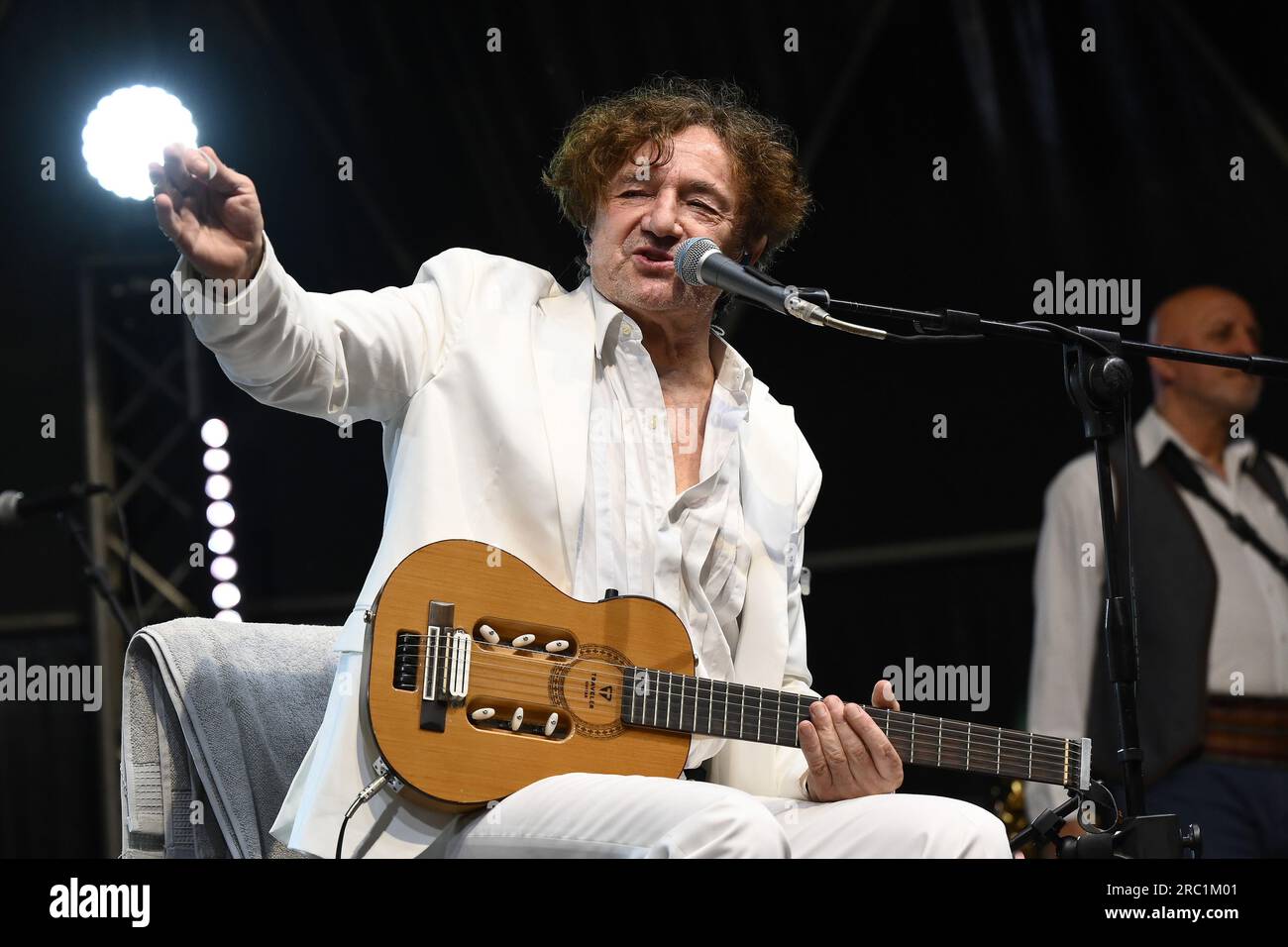 Goran Bregovic during The Goran Bregovic Wedding and Funeral Band ...