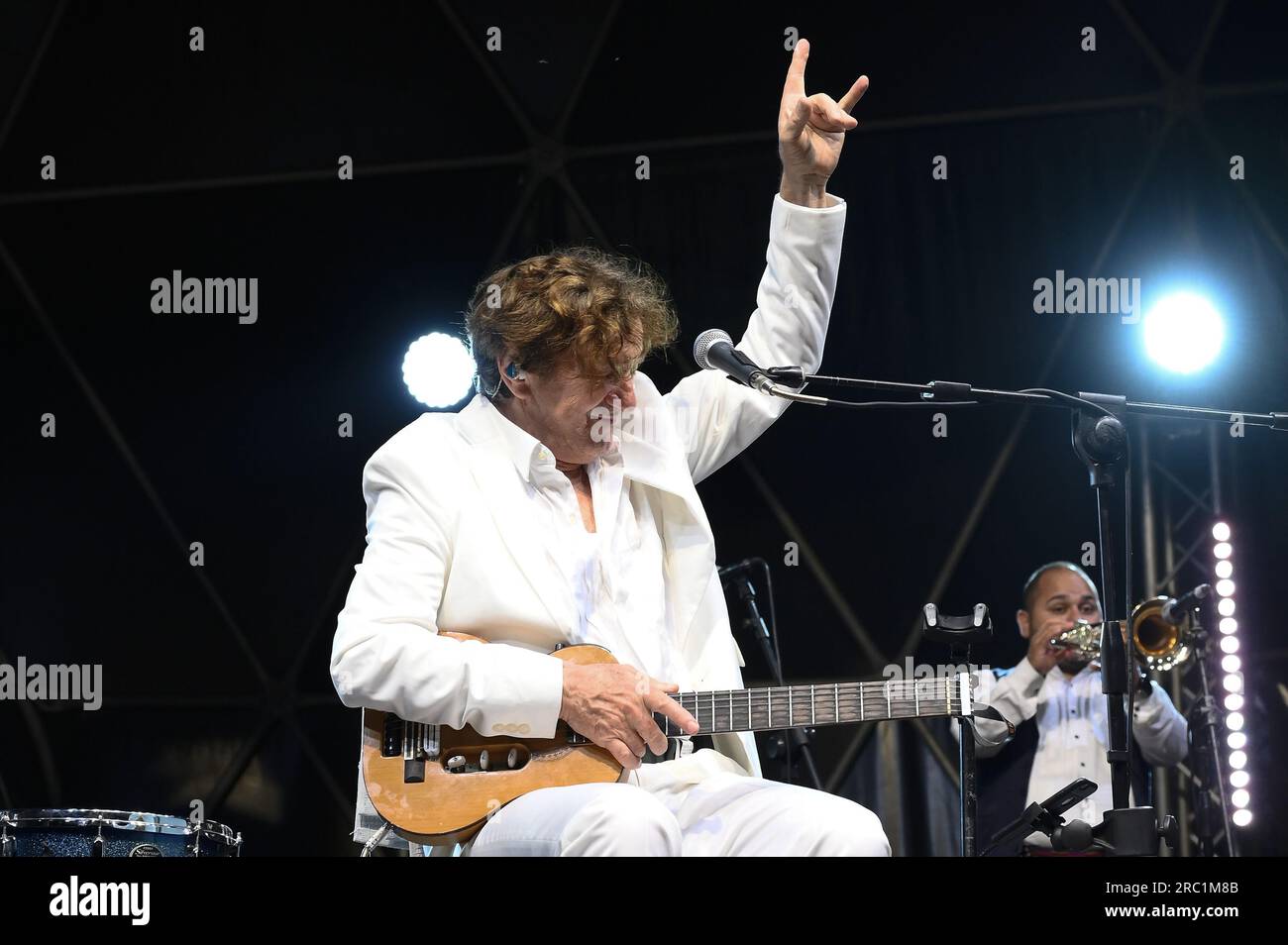 Goran Bregovic during The Goran Bregovic Wedding and Funeral Band ...