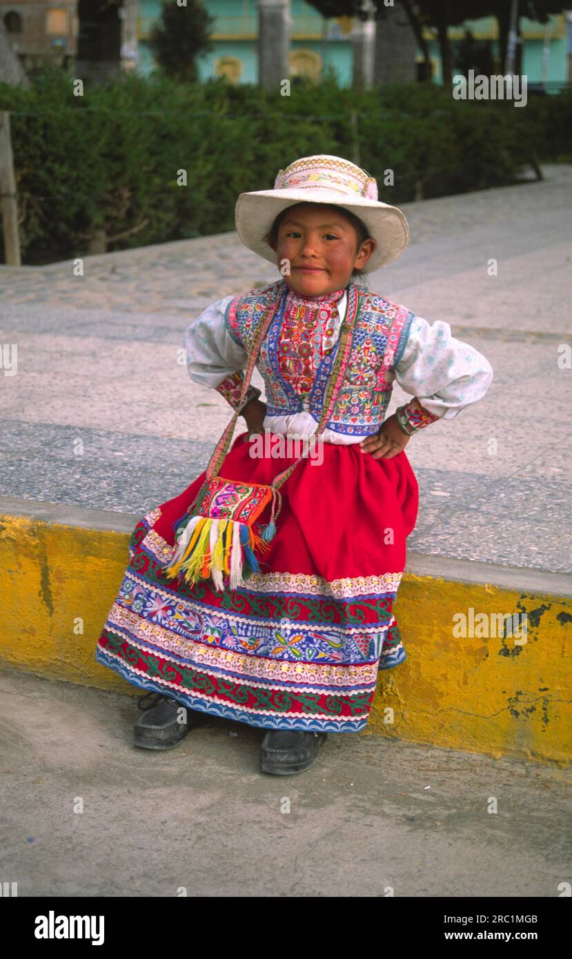 Peru, Child, People Stock Photo - Alamy