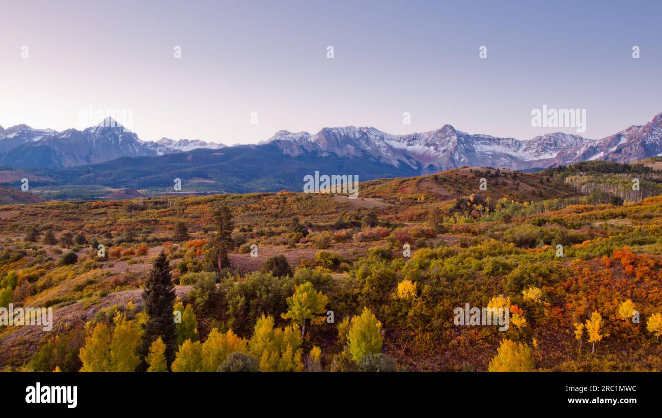 Dallas Divide in Autumn Stock Photo - Alamy