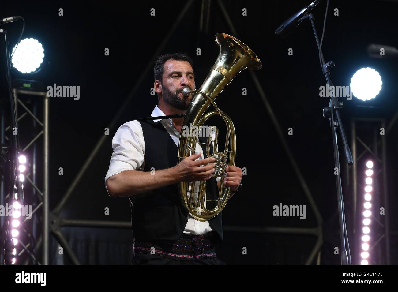 Rome, Italy. 11th July, 2023. Aleksandar Rajkovic during The Goran ...