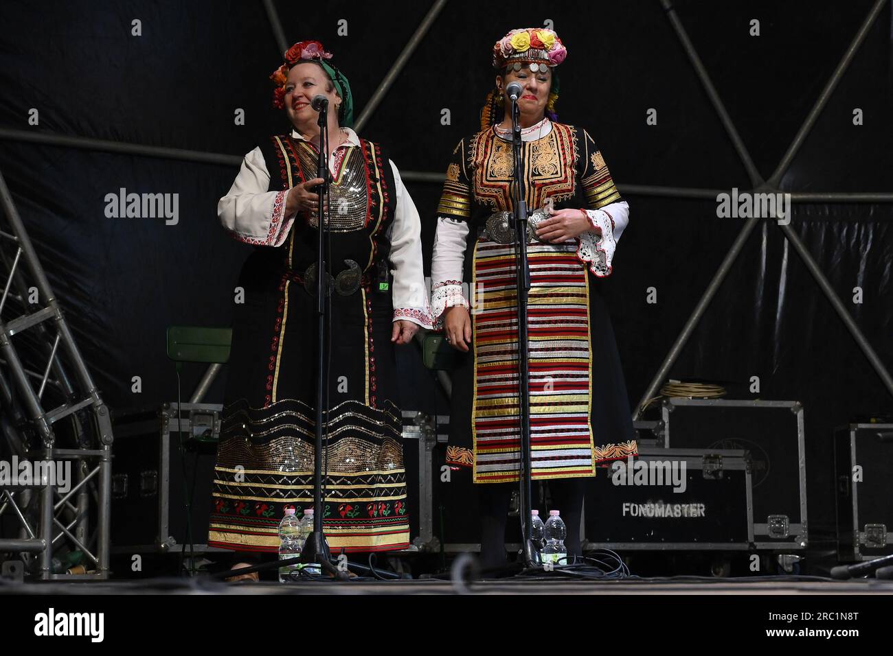 Rome, Italy. 11th July, 2023. Ludmila Radkova Trajkova and Daniela ...