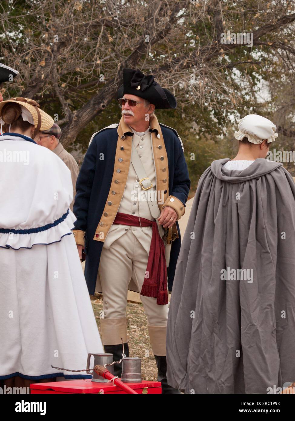 Revolutionary War Reenactment Stock Photo - Alamy