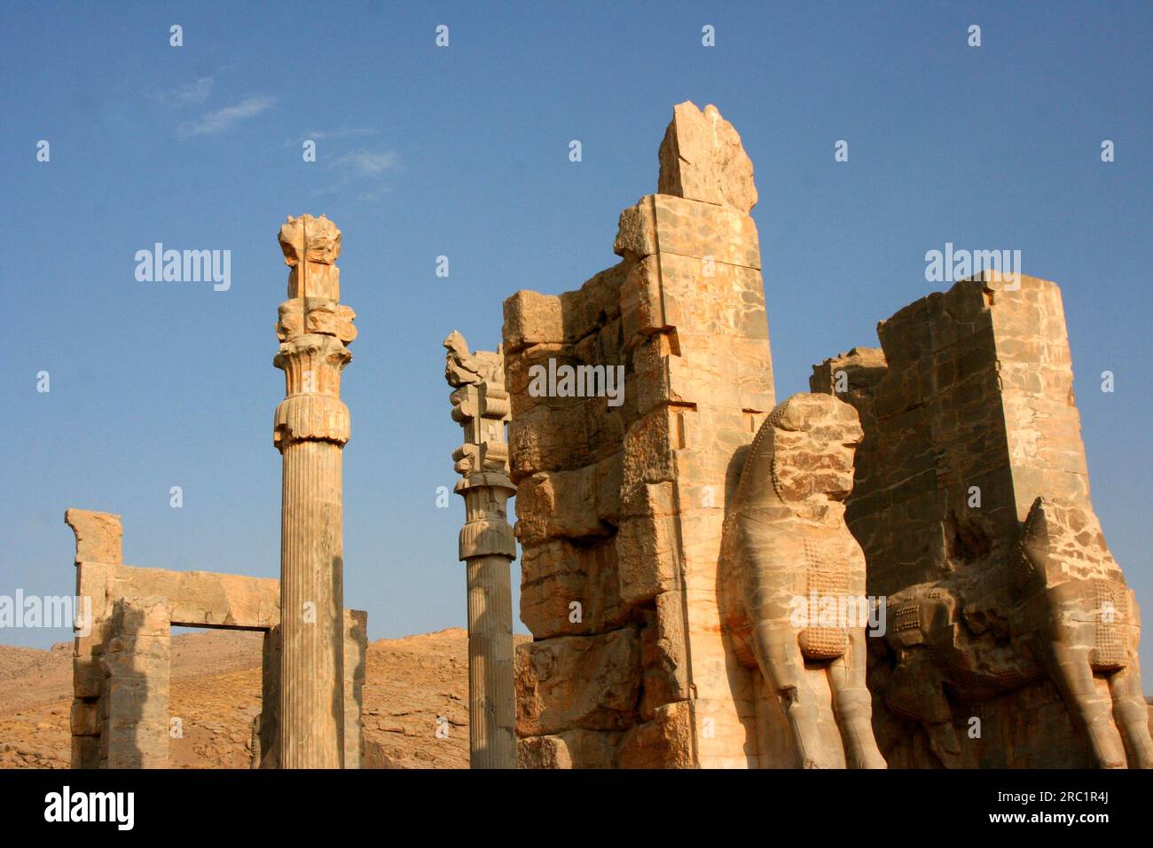 The Gate of All Lands (Xerxes Propylaea) at the entrance to the World ...